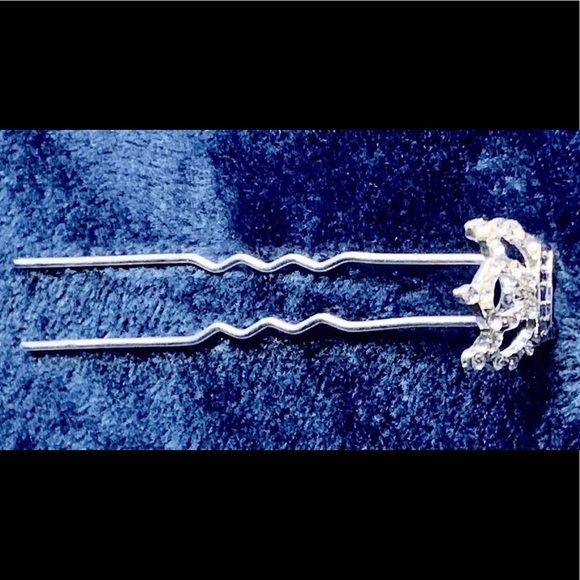 Accessories | Rhinestone Crystal Crown Hair Pin Bobby Pin Hair | Poshmark